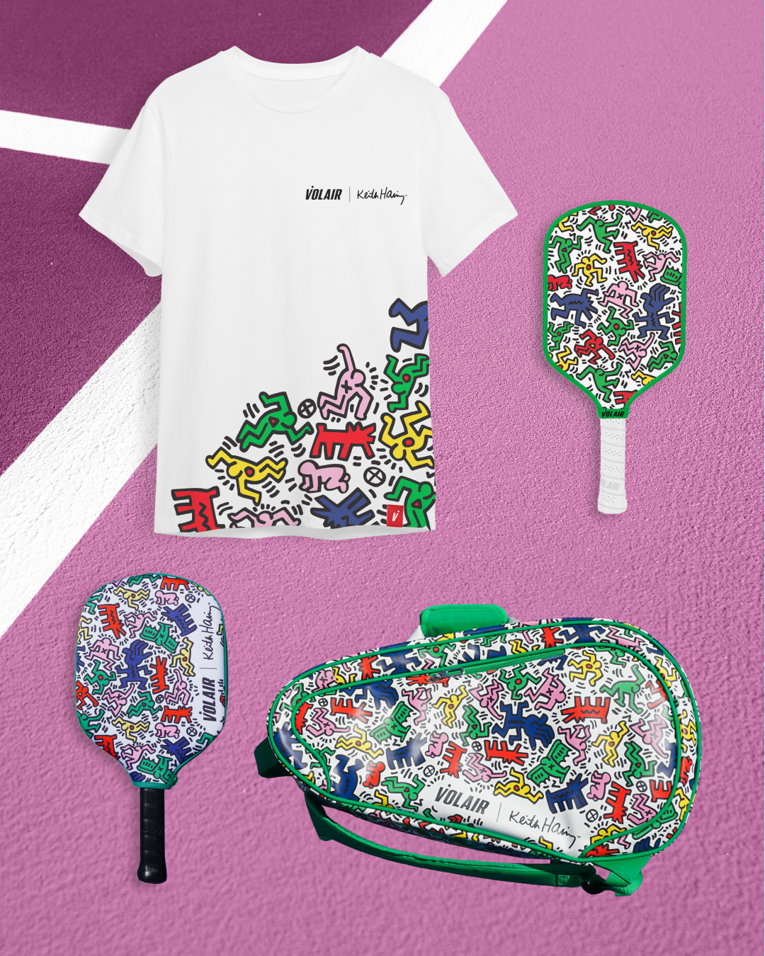 Volair x Keith Haring #3 Bundle – Volair Pickleball